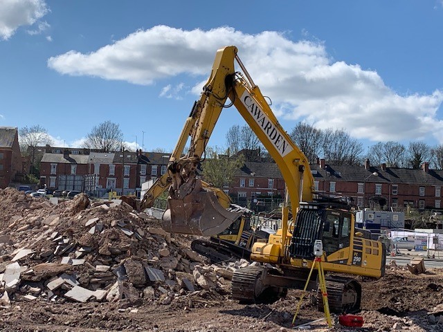 Demolition underway for first phase of Becketwell – St Peters Quarter